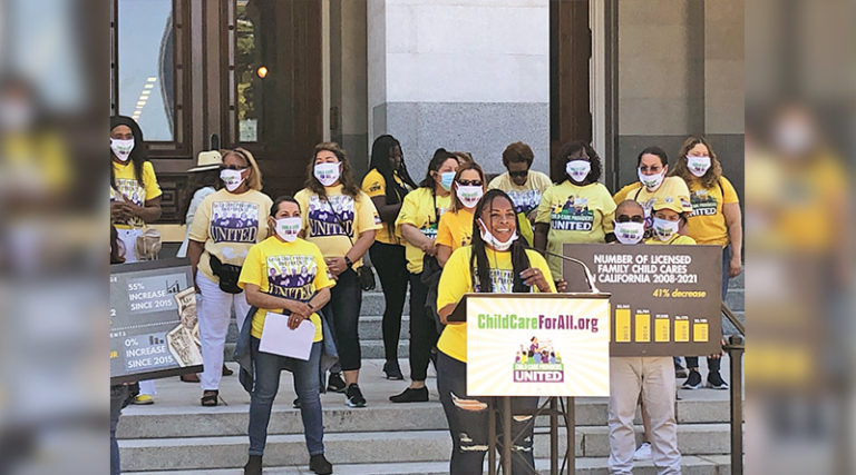 State child care providers rally at Capitol – Sacramento Valley Union ...