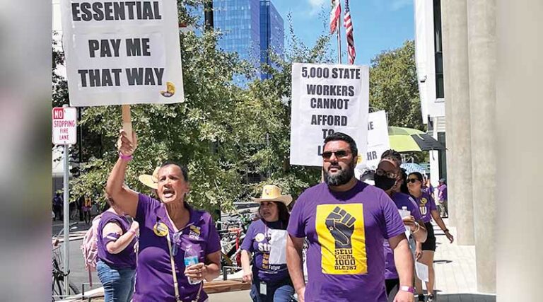 SEIU state workers win new contract after detentions – Sacramento ...